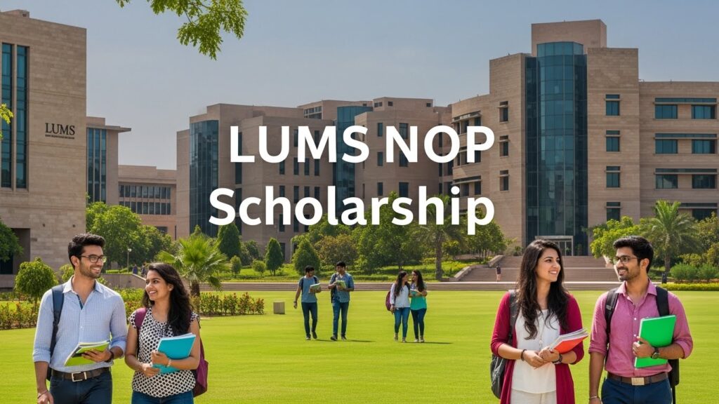 LUMS NOP Scholarship 2026 – National Outreach Program for Academically ...